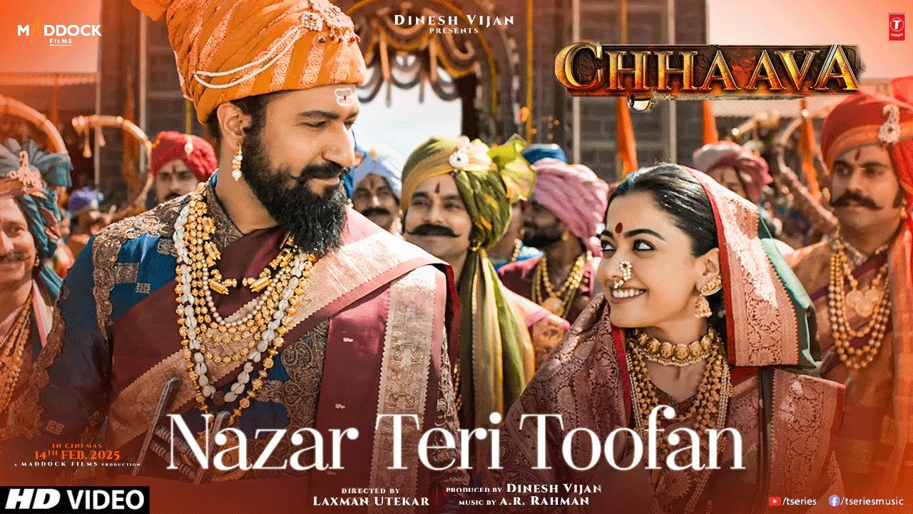Chava Movie Song Update - Nazar Teri Toofan | Vicky Kaushal | Rashmika ...