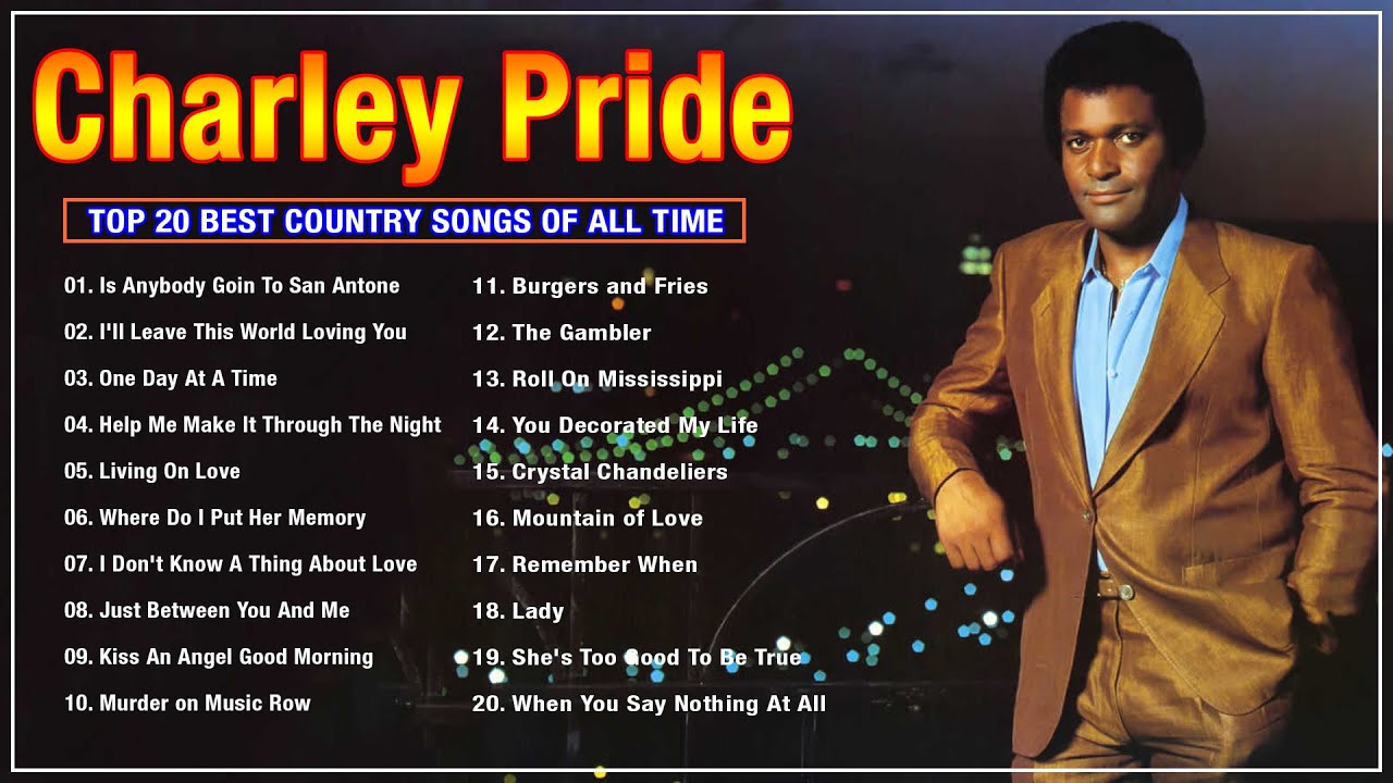 Charley Pride Greatest Hits Full Album - The Best of Charley Pride ...
