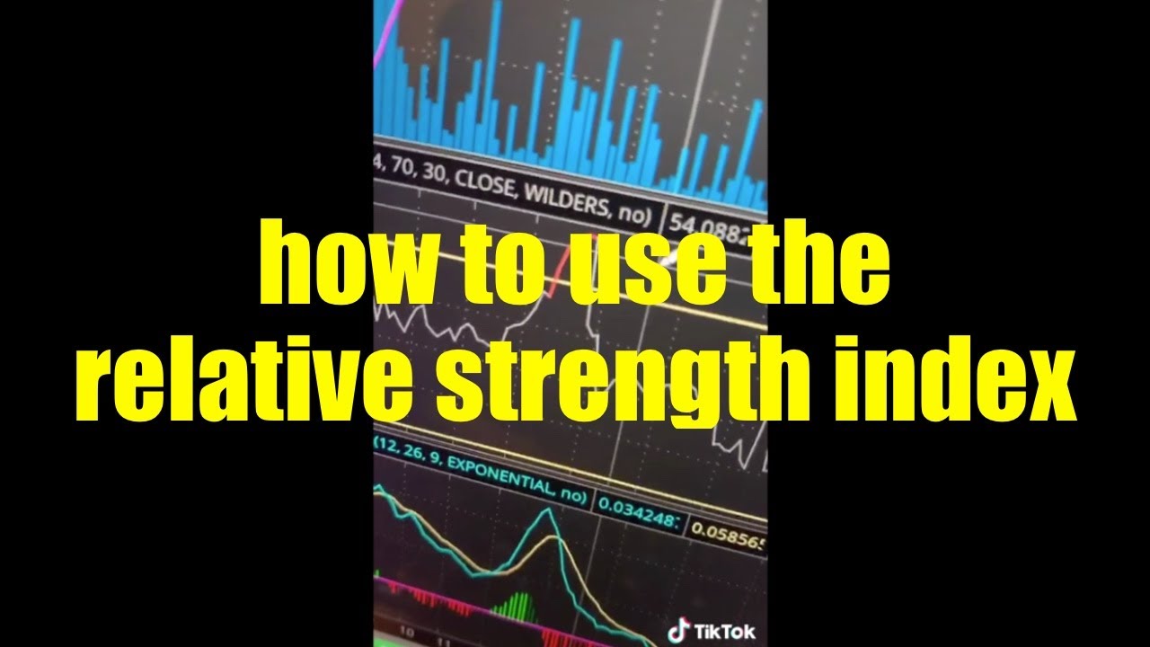 How to Use the Relative Strength Index - YouTube