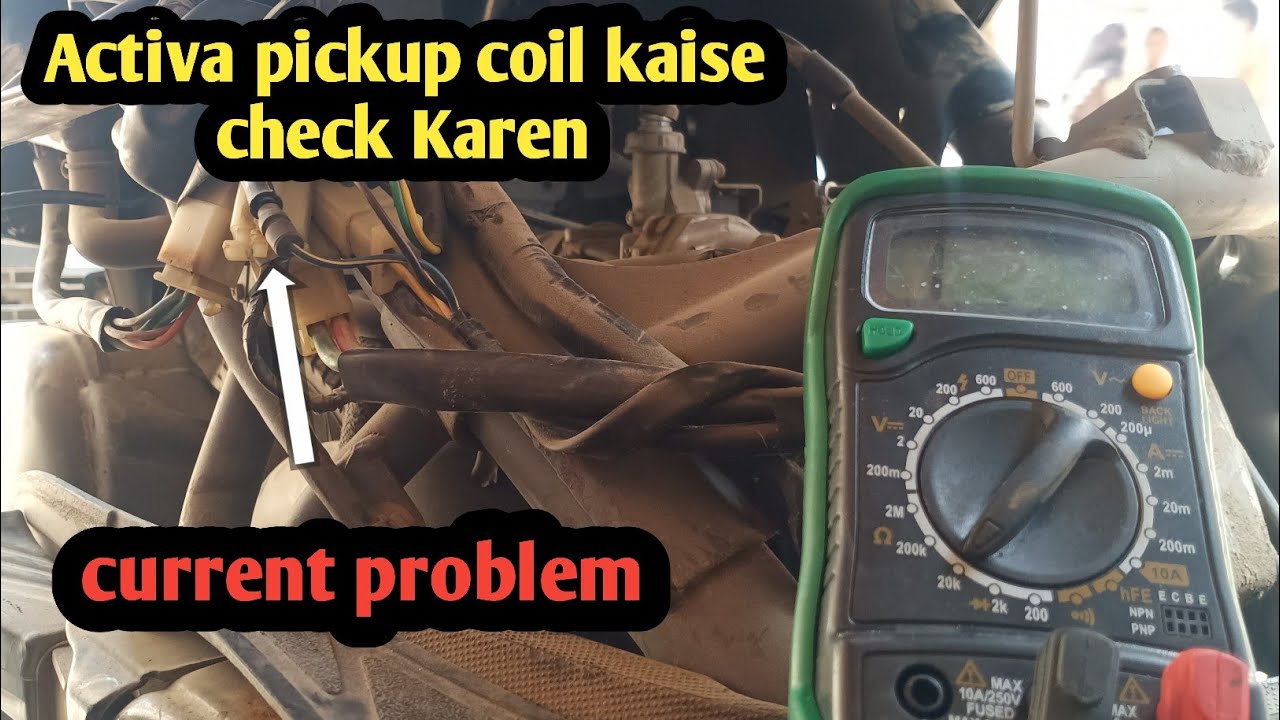Activa pickup coil kaise check Karen,current problem| Coil Activa 3G ...