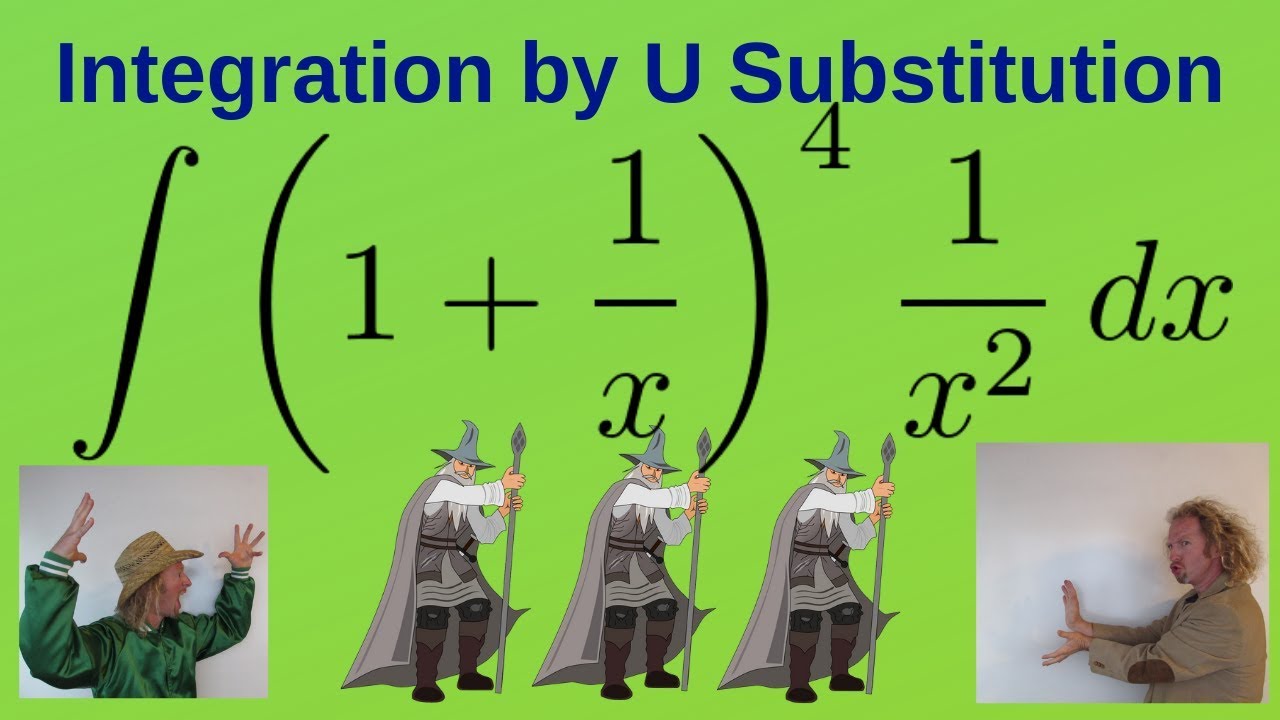 Indefinite Integral (1 + 1/x)^4 * (1/x^2) with u-substitution Calculus ...