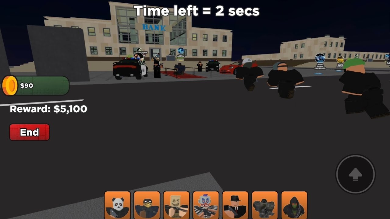 ROBLOX ОГРАБЛЕНИЕ БАНКА@Tymur-Fortcraft - YouTube