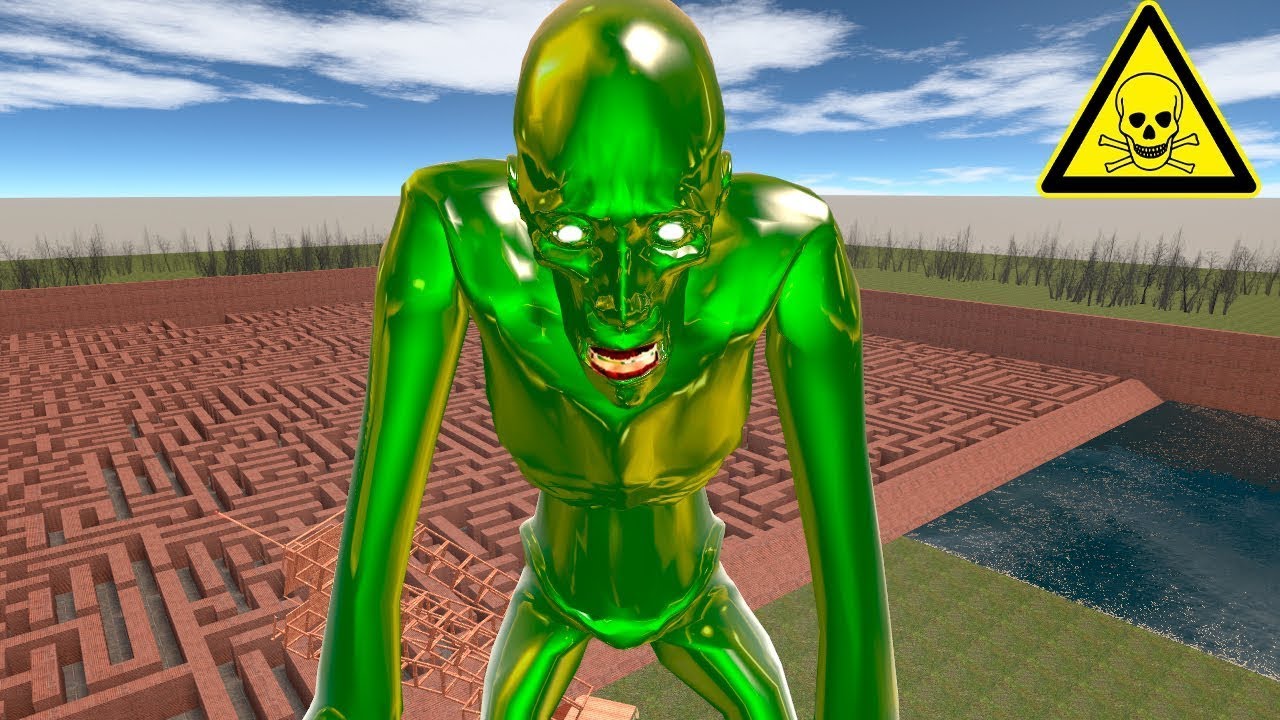 GIANT TOXIC SCP-096 vs Towers In Garry's Mod! - YouTube