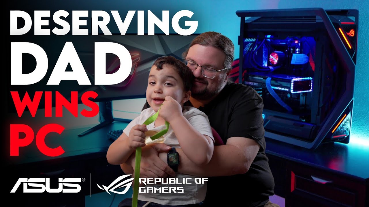 ASUS PC DIY | Deserving Dad Extreme PC Makeover - YouTube