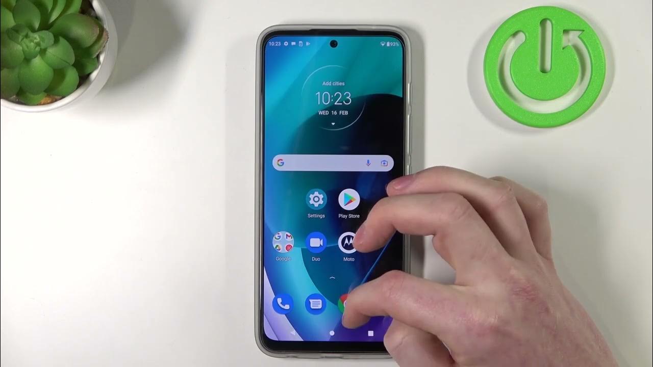 How to Add Another Language to the Keyboard on MOTOROLA Moto G71 5G - YouTube