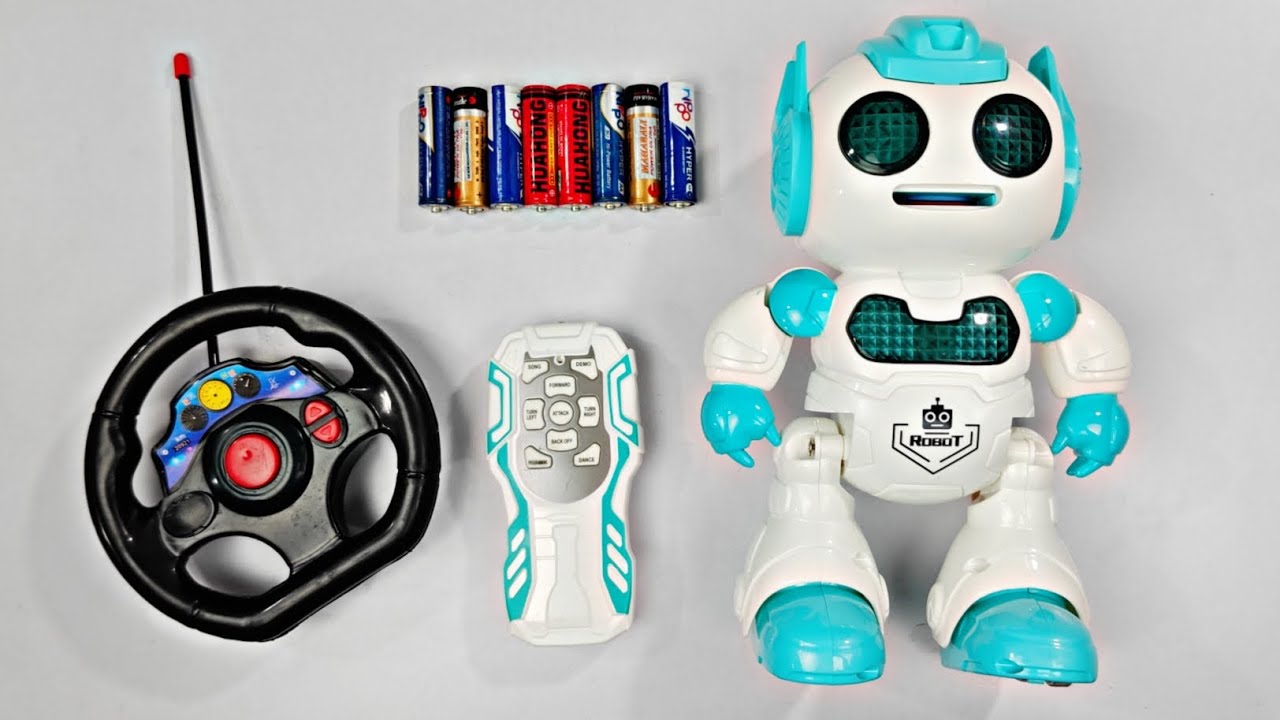 Unboxing Wiser Robot, Electric Spiderman, Electric Minions, Remote ...