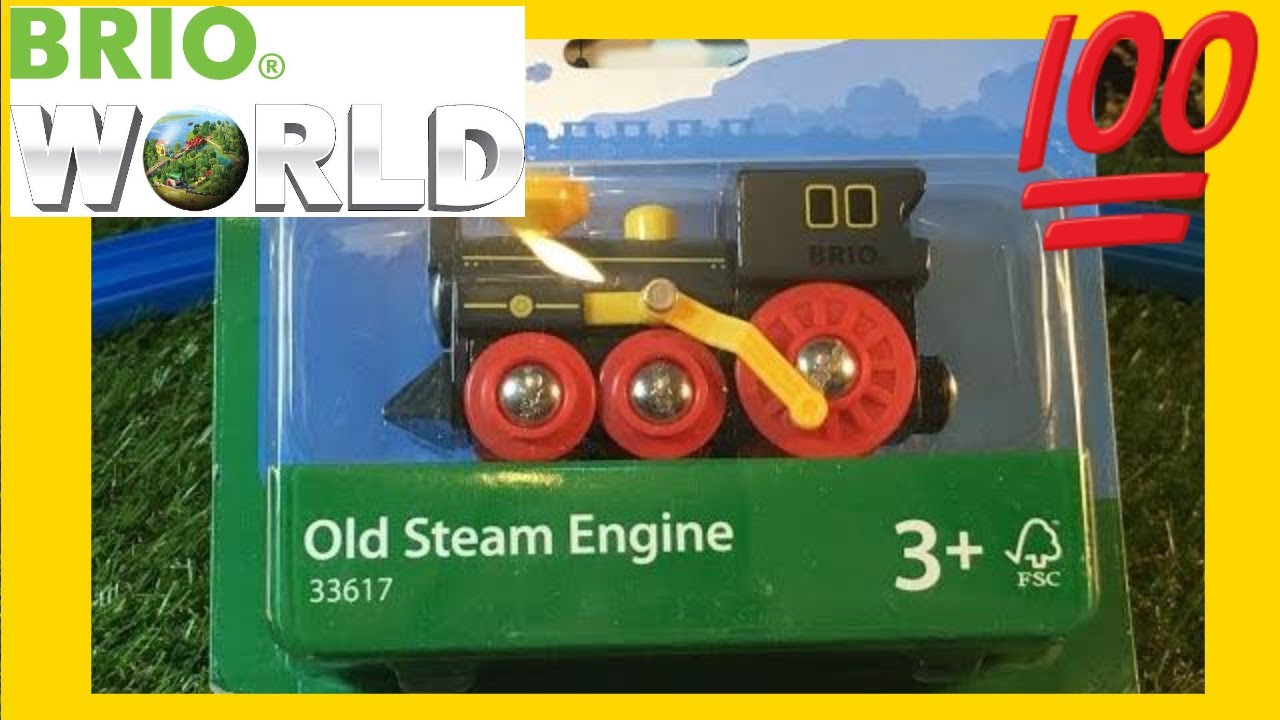 BRIO träleksaker - Brio Eisenbahn Holzspielzeug BRIO 33617 Old Steam ...