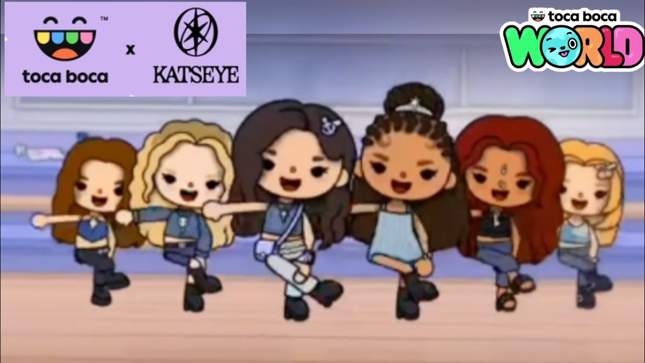 TOCA BOCA X KATSEYE are Coming to Toca Boca! Toca life world 🌍 ...