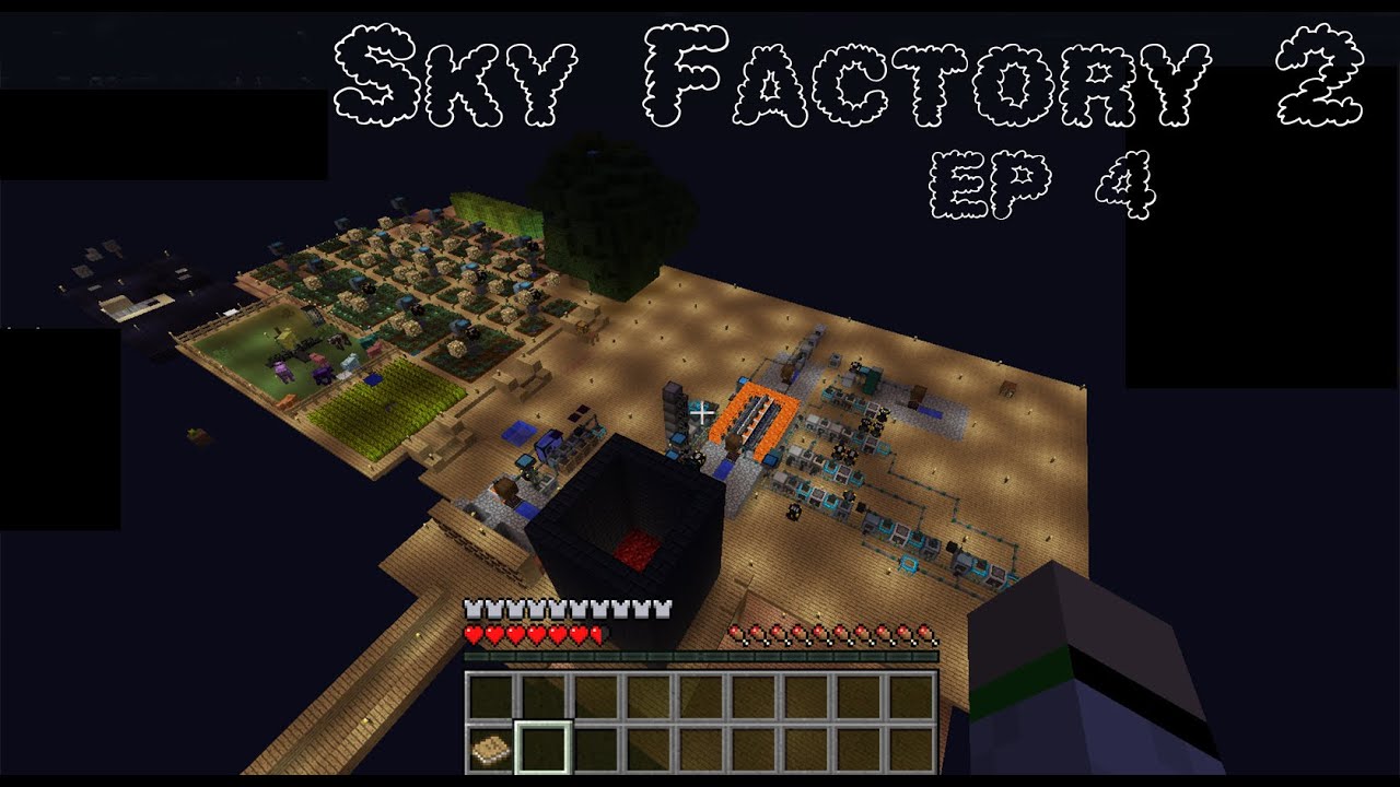 AUTOMATIC MOB GRINDER - Sky Factory 2 - Episode 4 - YouTube