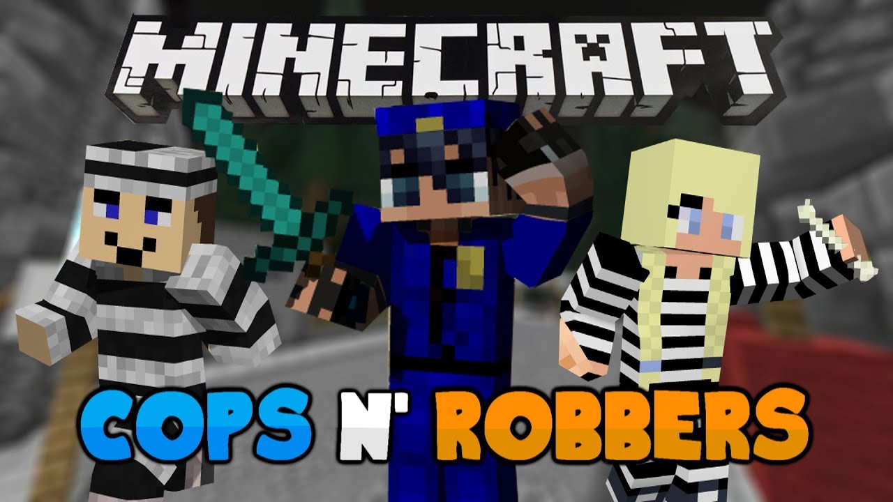 CRAZY ROBBERS! | Cops n' Robbers w/ The Arcade Crew - YouTube