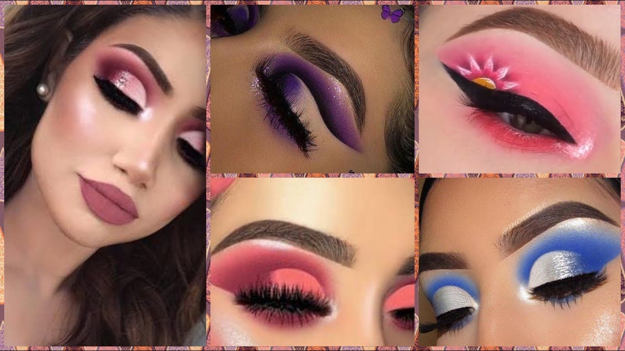 New upcoming Unique and sharp eye makeup for modern and stylish girls ...