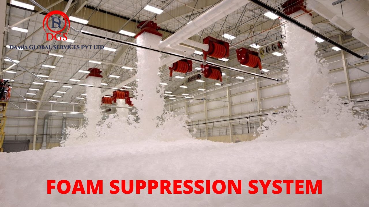 Foam Suppression System | How Does it Work | Foam Deluge System | Damia ...