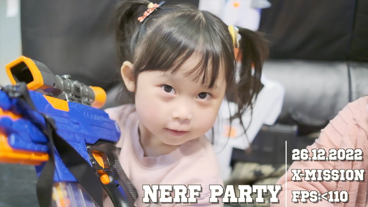 香港NERF槍迷會聚會丨2022。12。26丨親子場丨Nerf Party - YouTube