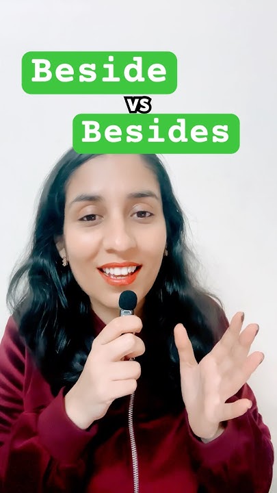 Are you mixing the two? Beside & Besides explained🙌 #shorts #learnenglish #englishgrammar - YouTube