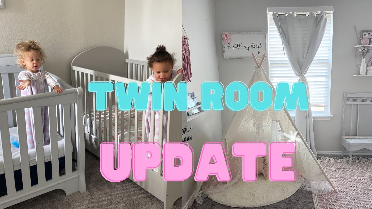 REDECORATING THE TWINS ROOM - YouTube