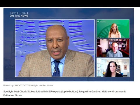 Spotlight on the News with Host Chuck Stokes and leading MSU Scholars ...
