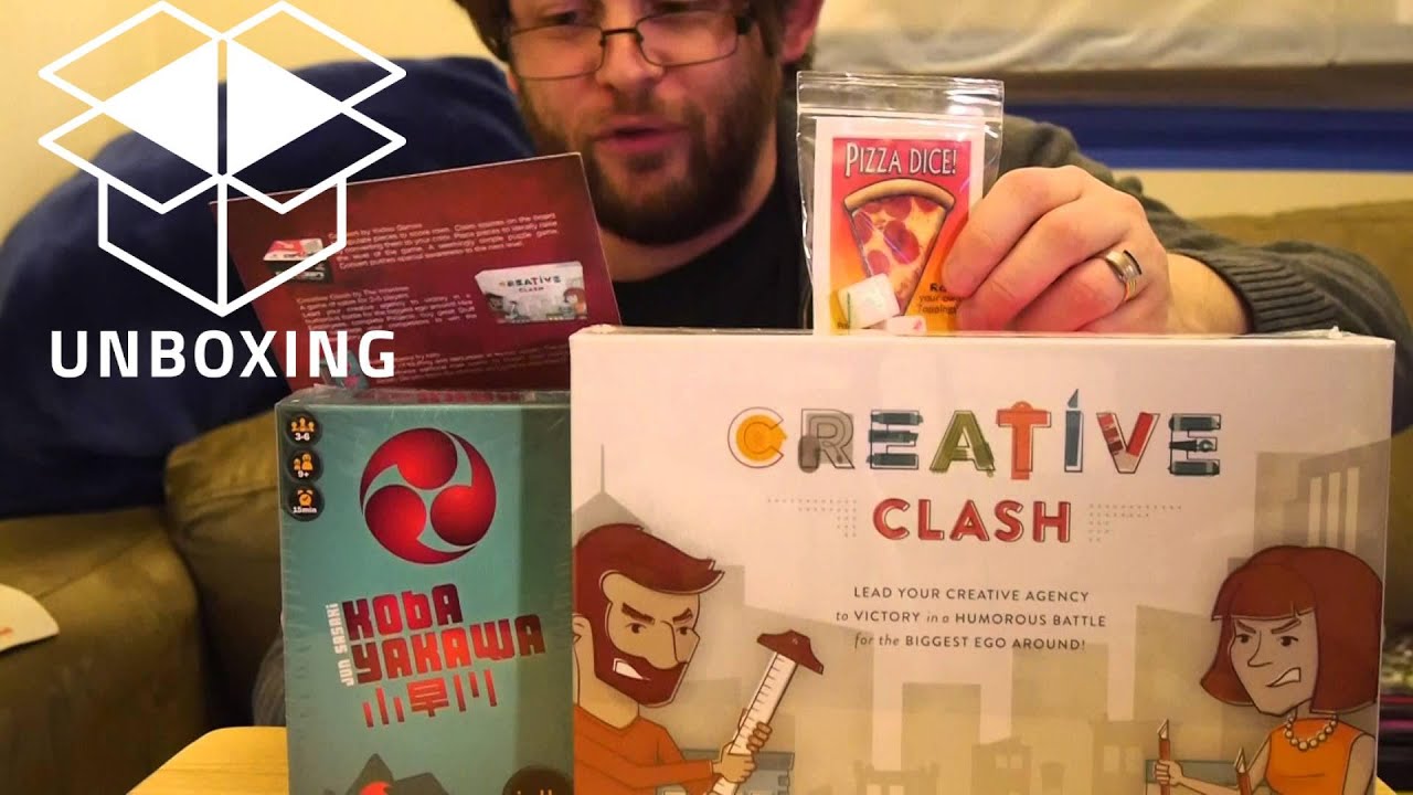 Unboxing: Board Game Bento Battles of Wit - YouTube