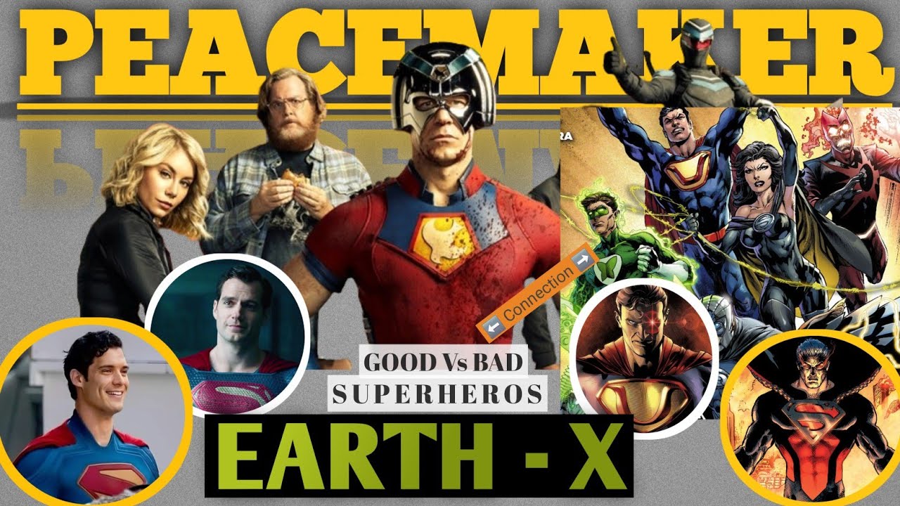 In Peacemaker Earth - x Connection | Where Bad superheros Exist In DCU ...