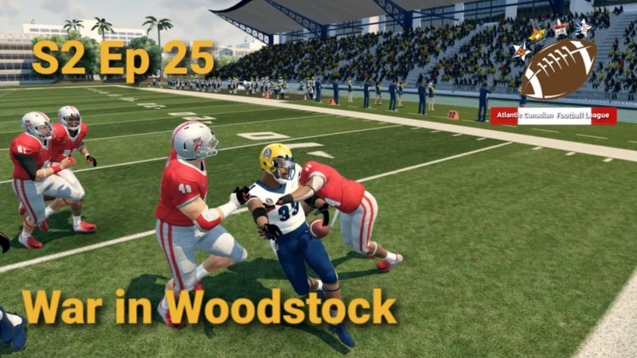 ACFL Football: Yarmouth Mariners Teambuilder Dynasty - YouTube