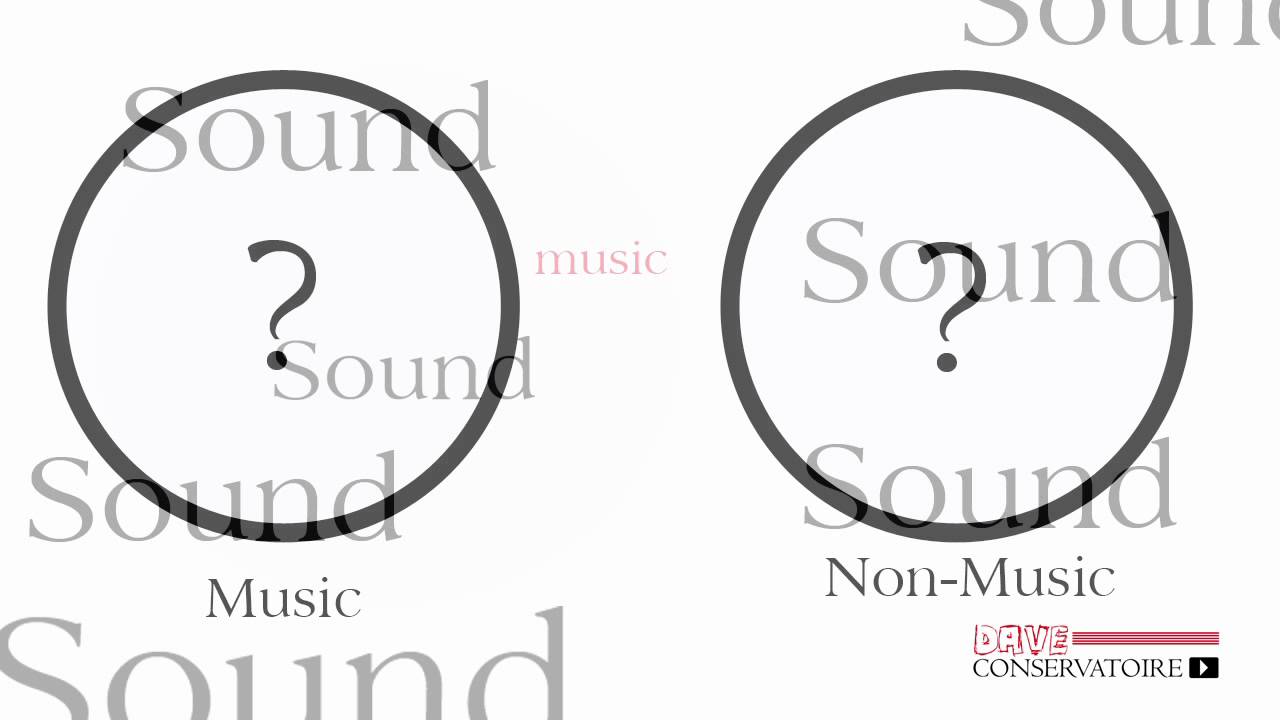What is Music? | Organising Sound | Dave Conservatoire - YouTube