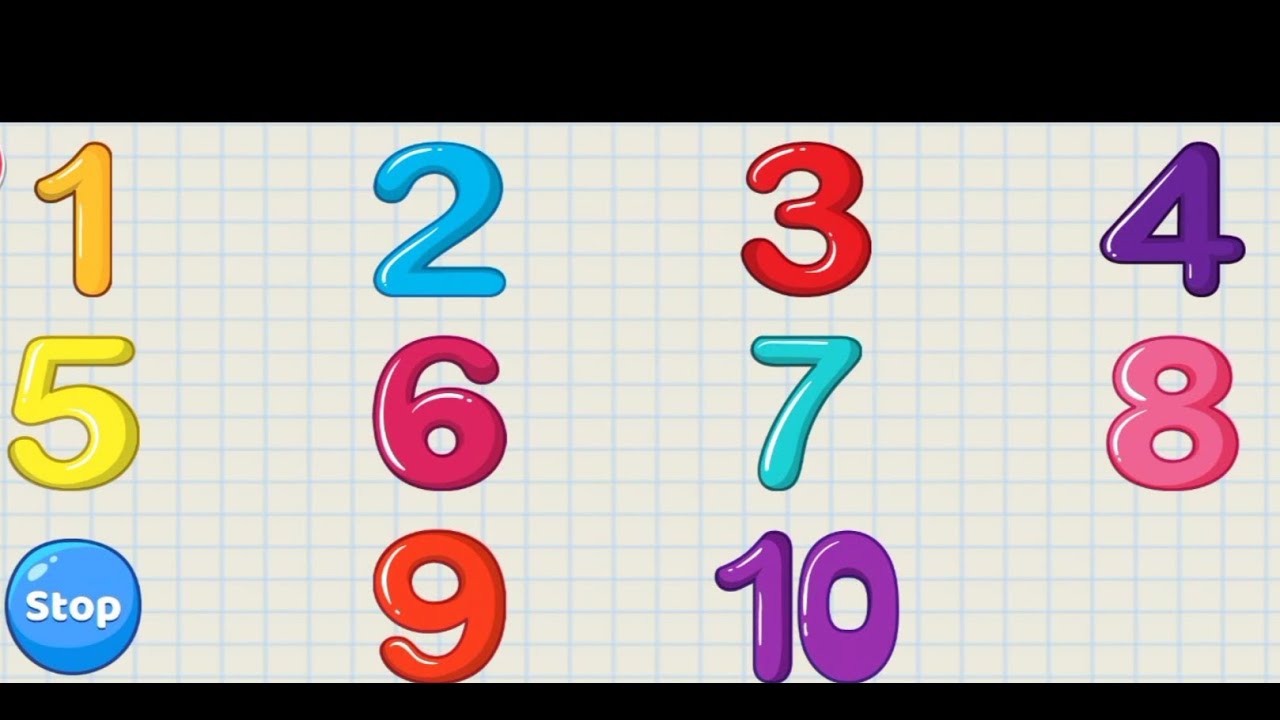 Counting Numbers 1 To 10 How To Write Numbers Identifying Bigger Counting Numbers 1 To 10 How To Write Numbers Identifying Bigger