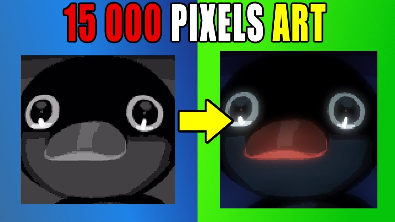 How To Draw Noot Noot MEGA Pixel Art! | Pixel Flower - YouTube