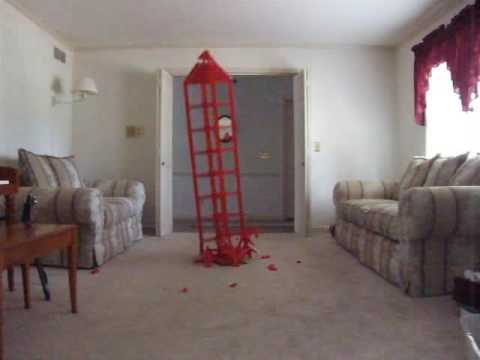 Lego Tower Collapse 3 (cut 2) - YouTube