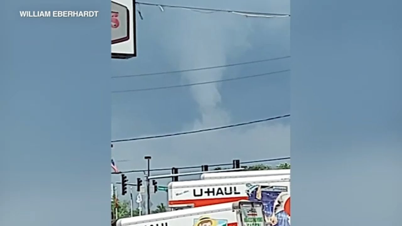 Funnel cloud spotted in Crete as severe weather moved through Chicago ...