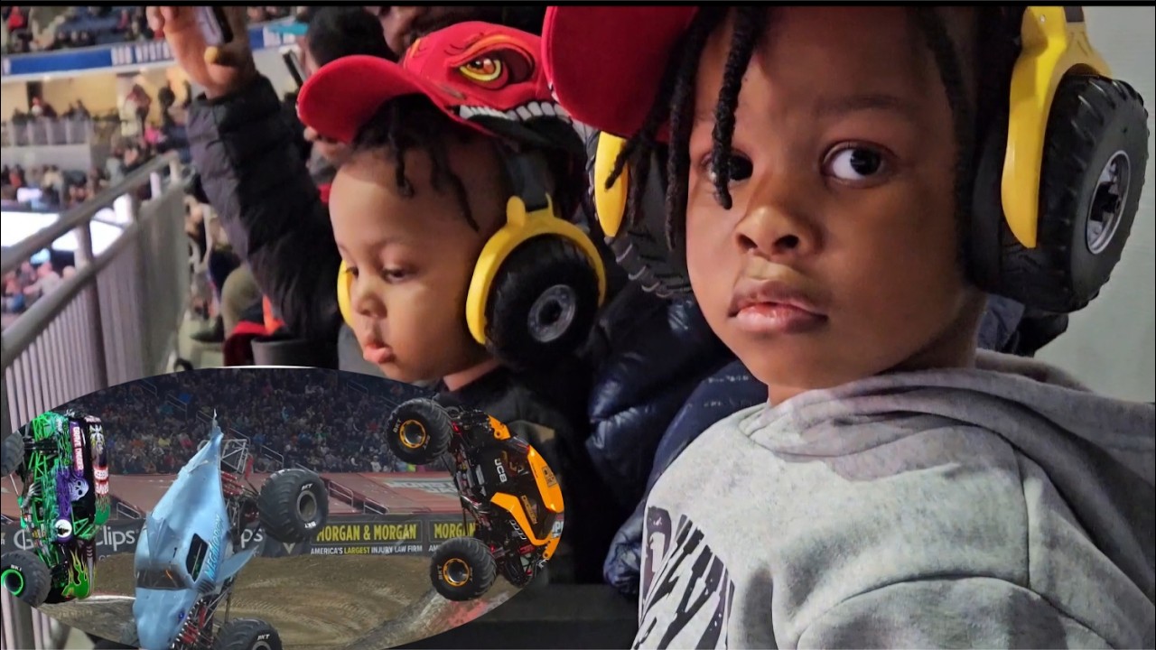 Monster Jam show at the USB Arena in NYC @Kemdeztv - YouTube
