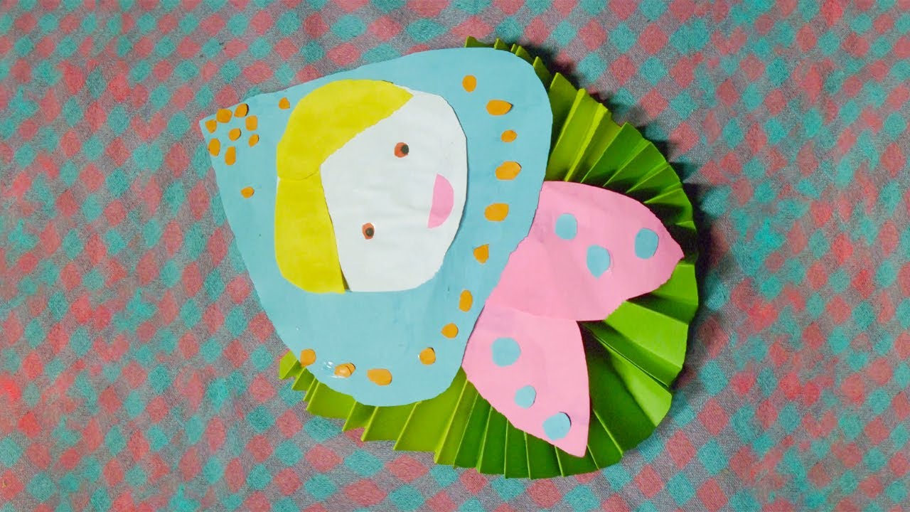 How to Make a Little Girl Face - DIY - Paper Craft - YouTube