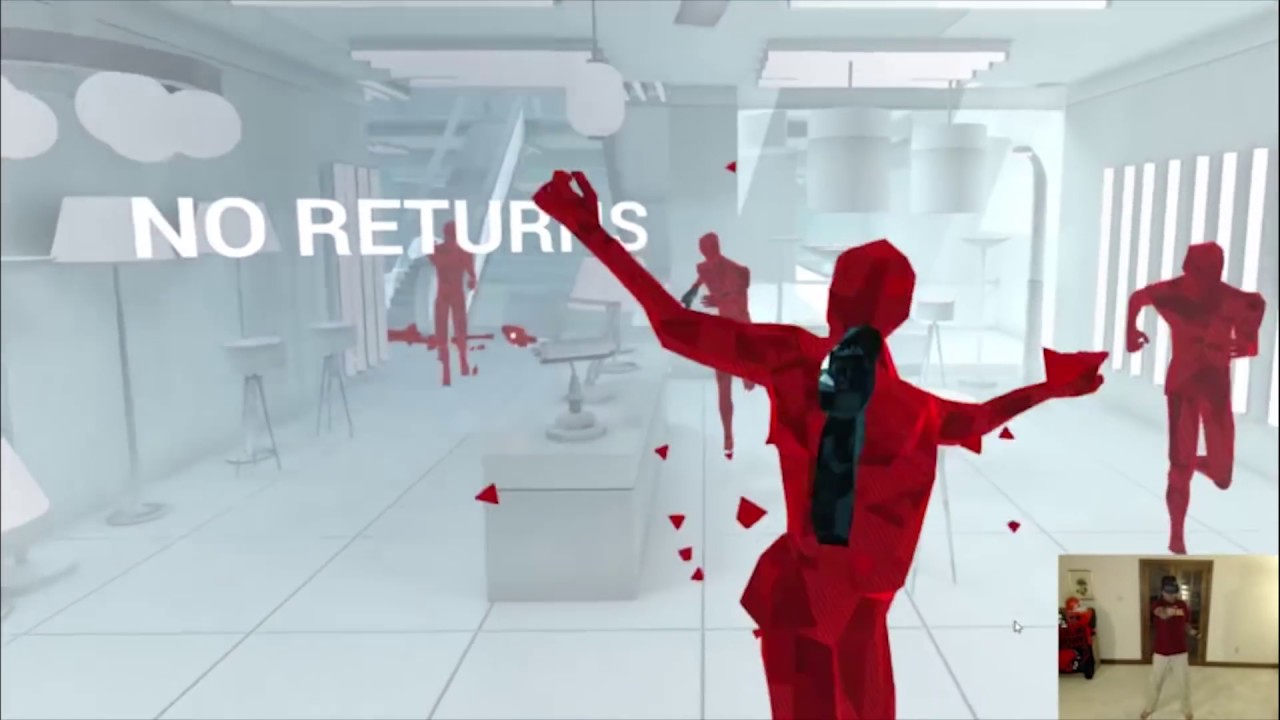 Oculus Touch: SUPERHOT VR Gameplay - YouTube