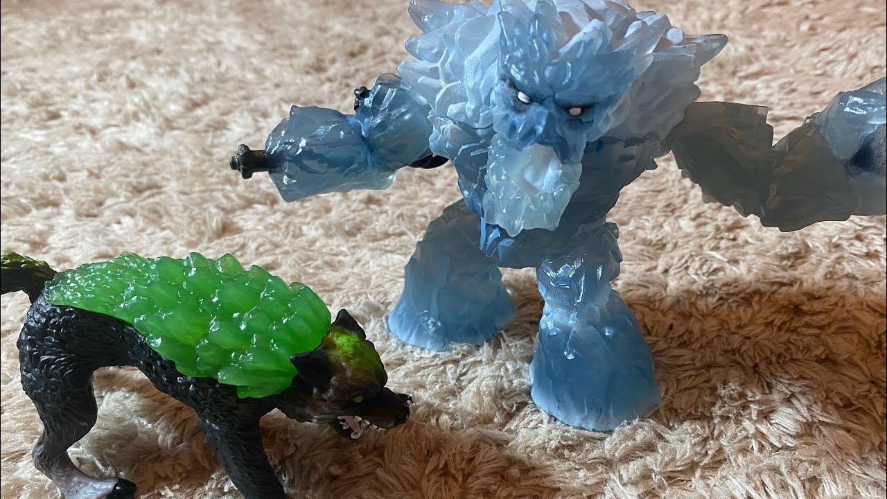 Der Steinwolf gegen das Eismonster - YouTube