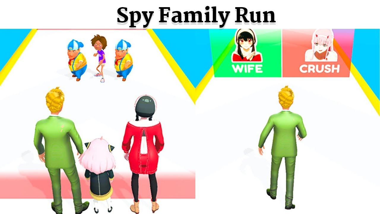 Spy Family Run All Levels Walkthrough - (Mobile Gameplay) - YouTube