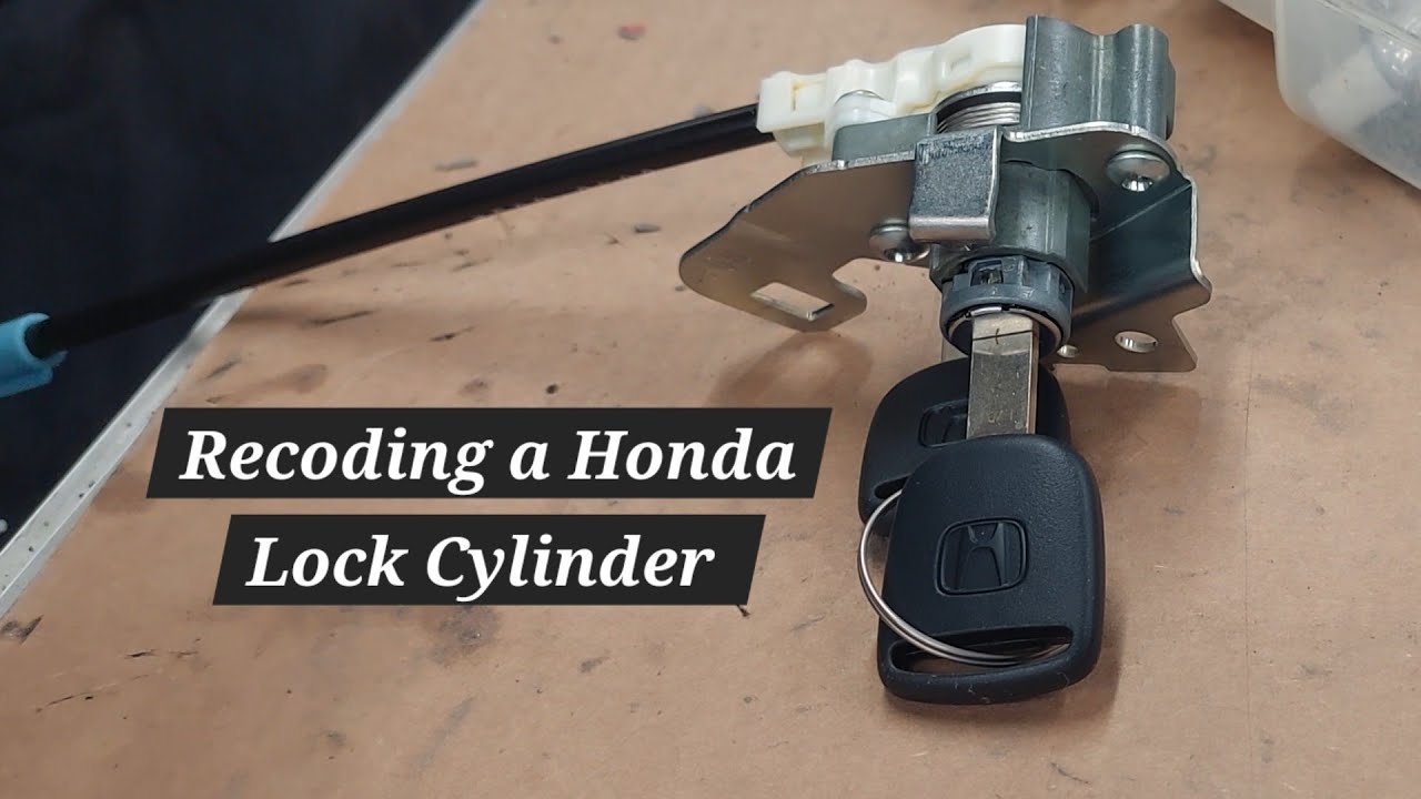 How to Recode a Honda/Acura Lock Cylinder - YouTube