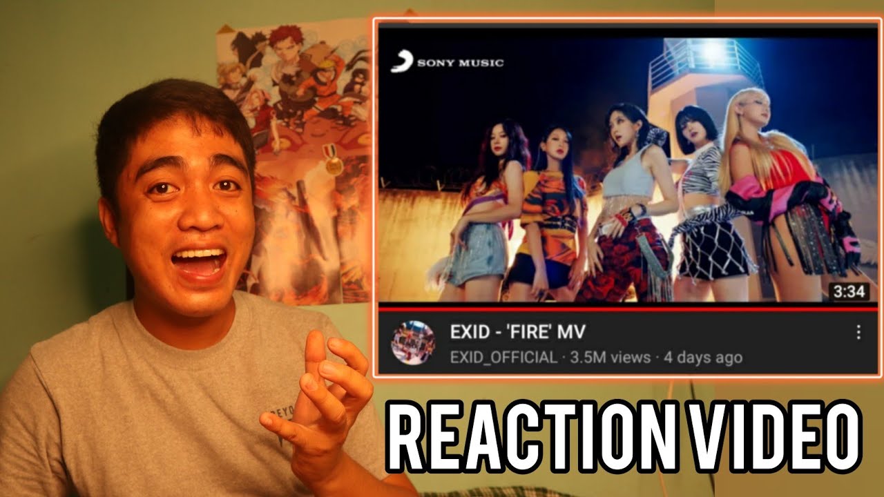 🔰REACTION🔰 EXID - 'FIRE' MV - YouTube
