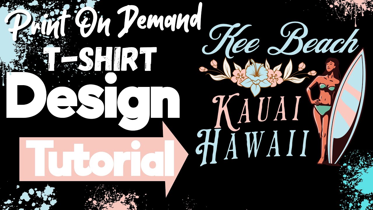 Print In Demand Design Tutorial - Creating A POD Design That Sells ...