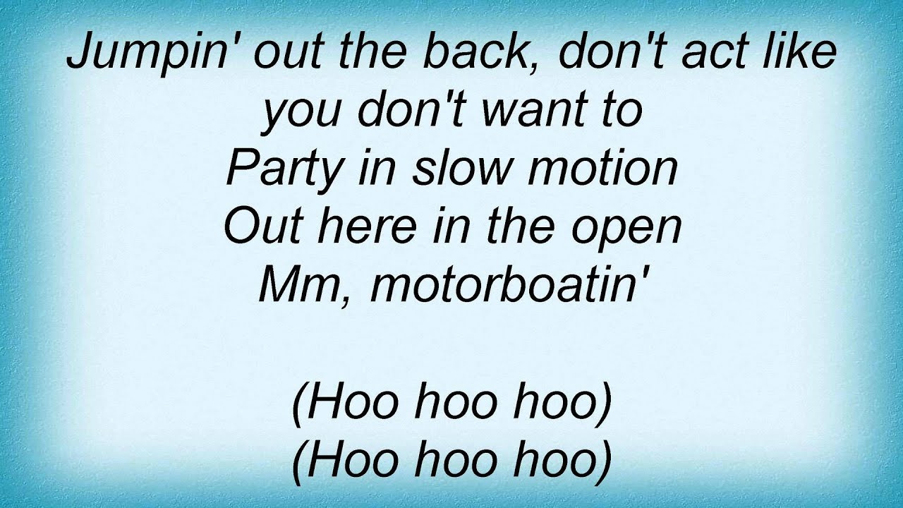Little Big Town - Pontoon Lyrics - YouTube