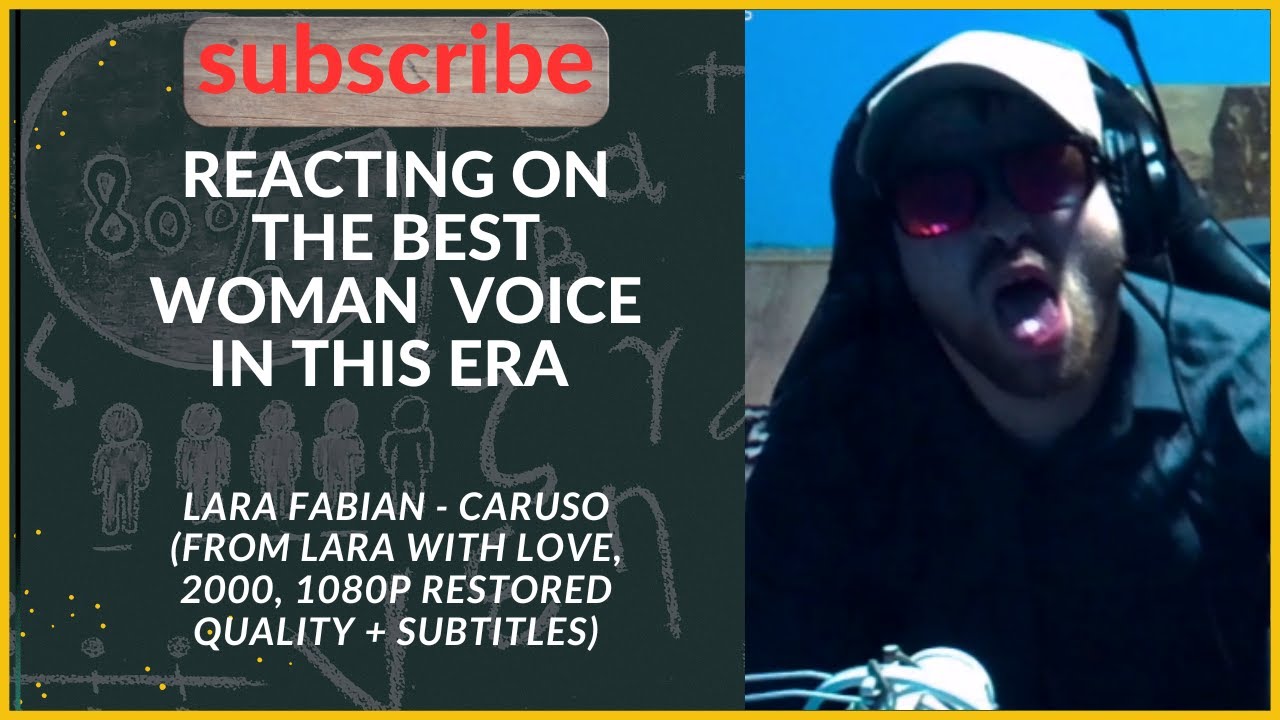 REACTING ON BEST WOMAN VOICE IN THIS ERA- Lara Fabian - Caruso (From ...