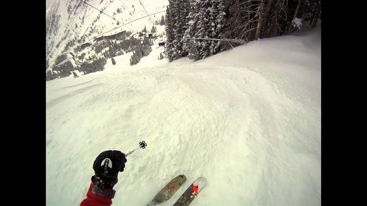 Mike Mulvaney Snowbird Powder Day - YouTube
