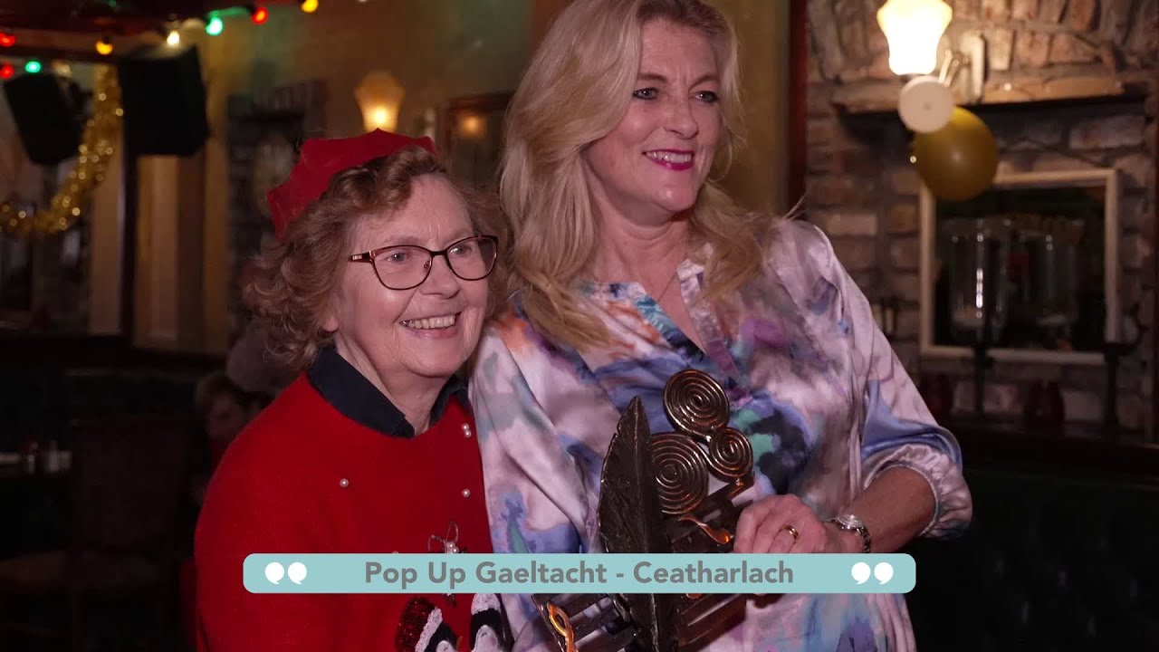 Pop Up Gaeltacht - Ceatharlach - YouTube