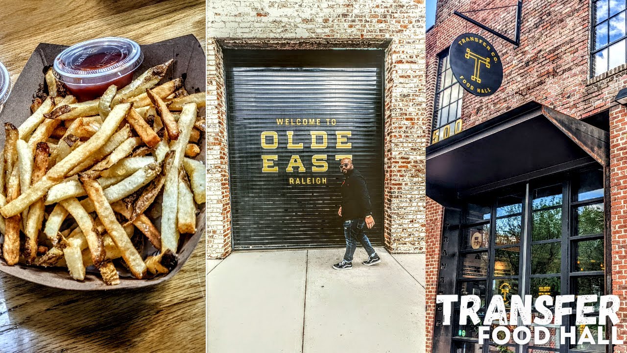 I TRIED A NEW FOOD HALL IN RALEIGH NC - YouTube