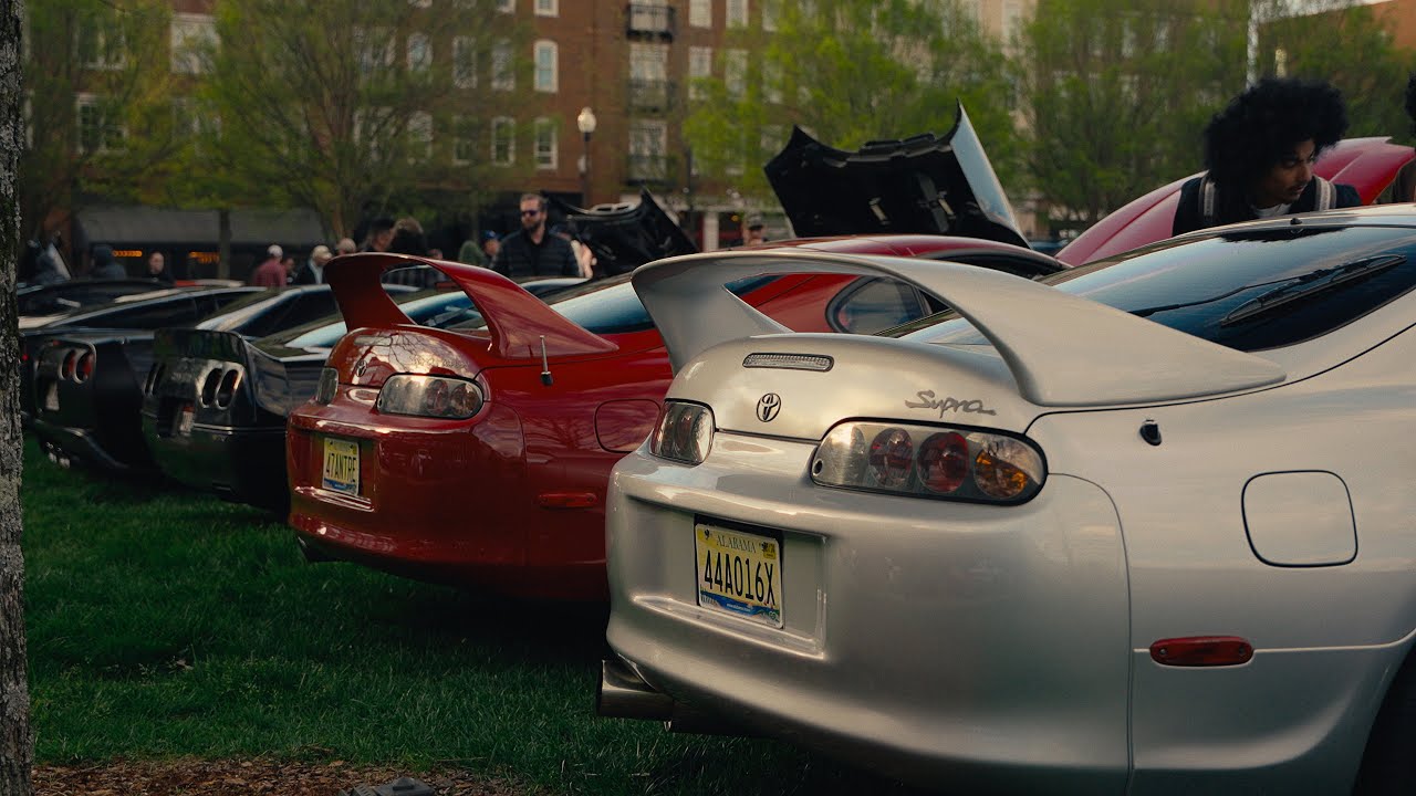 Huntsville First Wednesday Car Meet Season Opener 2024 - YouTube