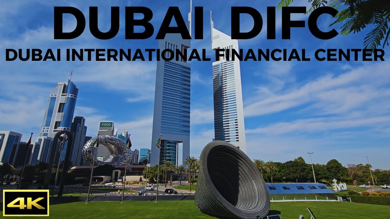 Dubai DIFC (Dubai International Financial Center) | Walking Tour | 4K ...