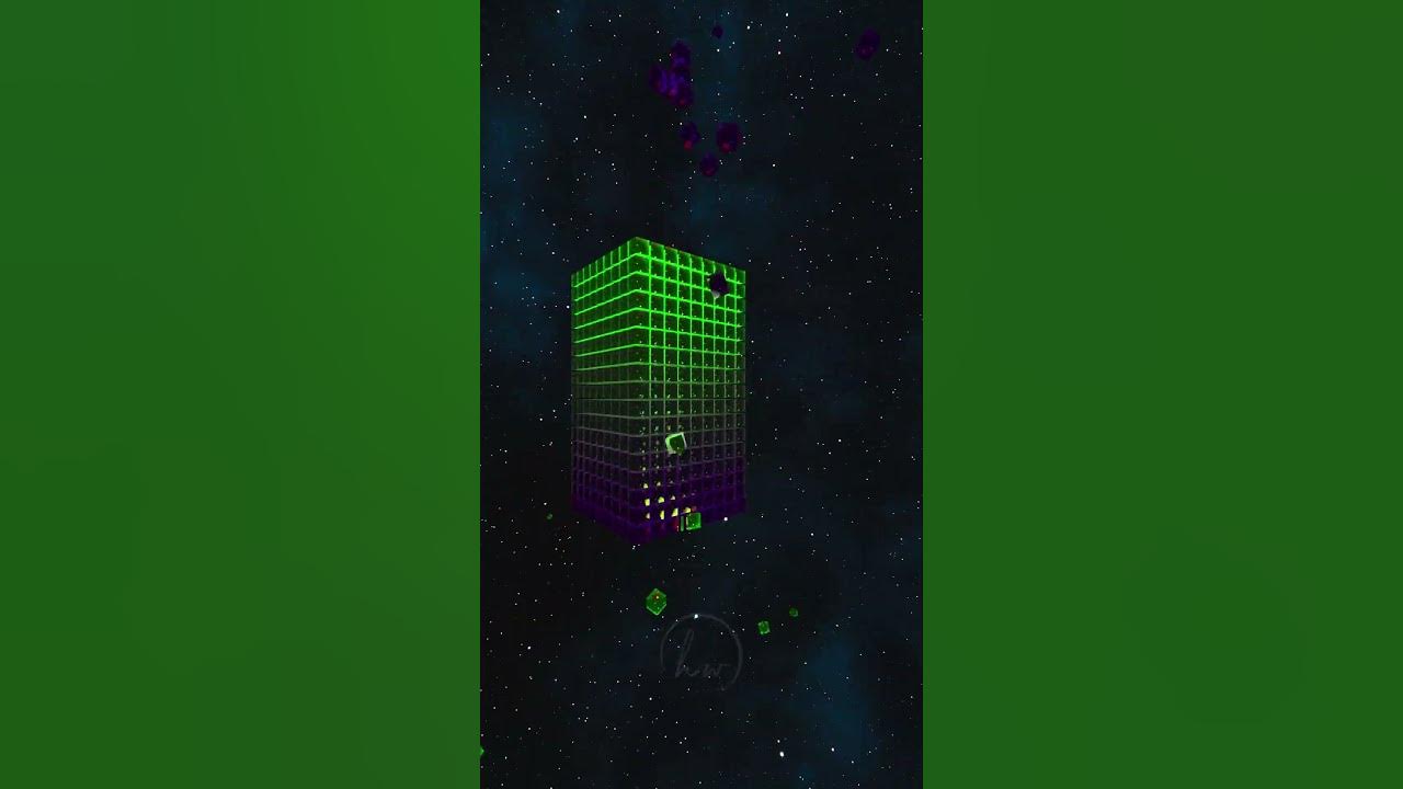3D Animation - INFINITE Space Junk Clashing | Oddly Satisfying Loop | Learn Complimentary Colors ...