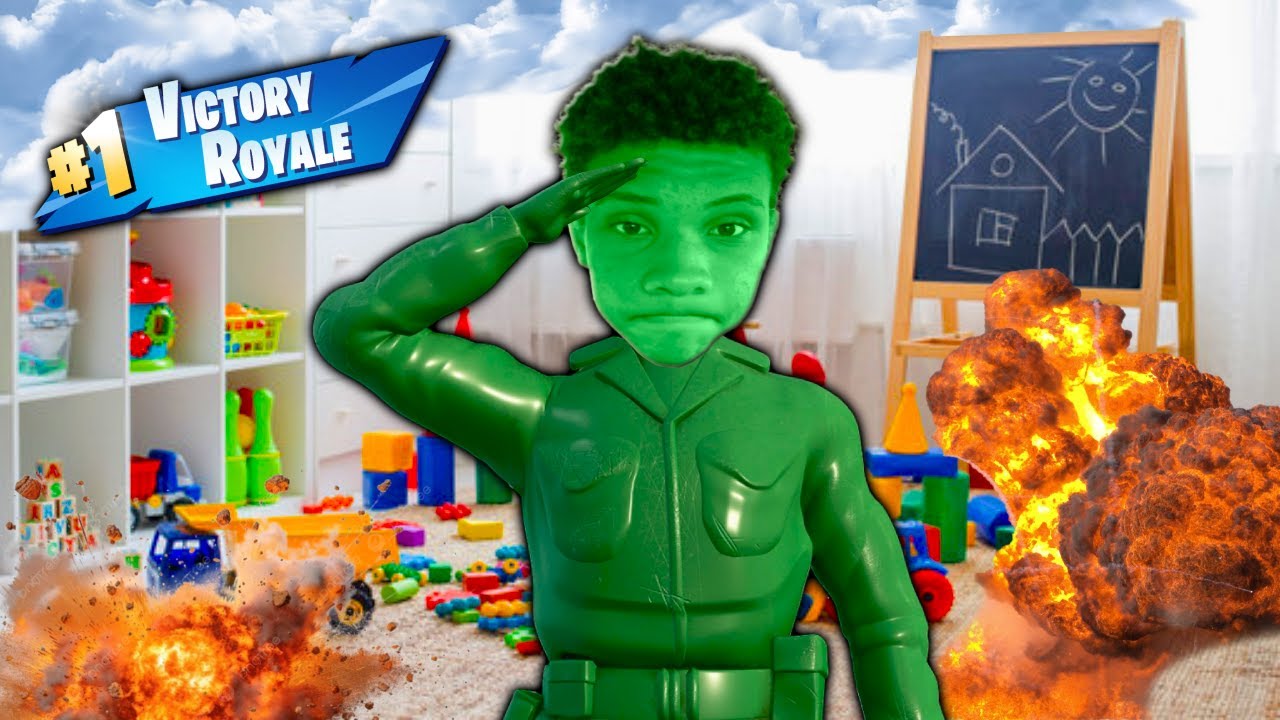 Surviving as a Toy Solider in a Battle Royale!! (Mini Royale) - YouTube
