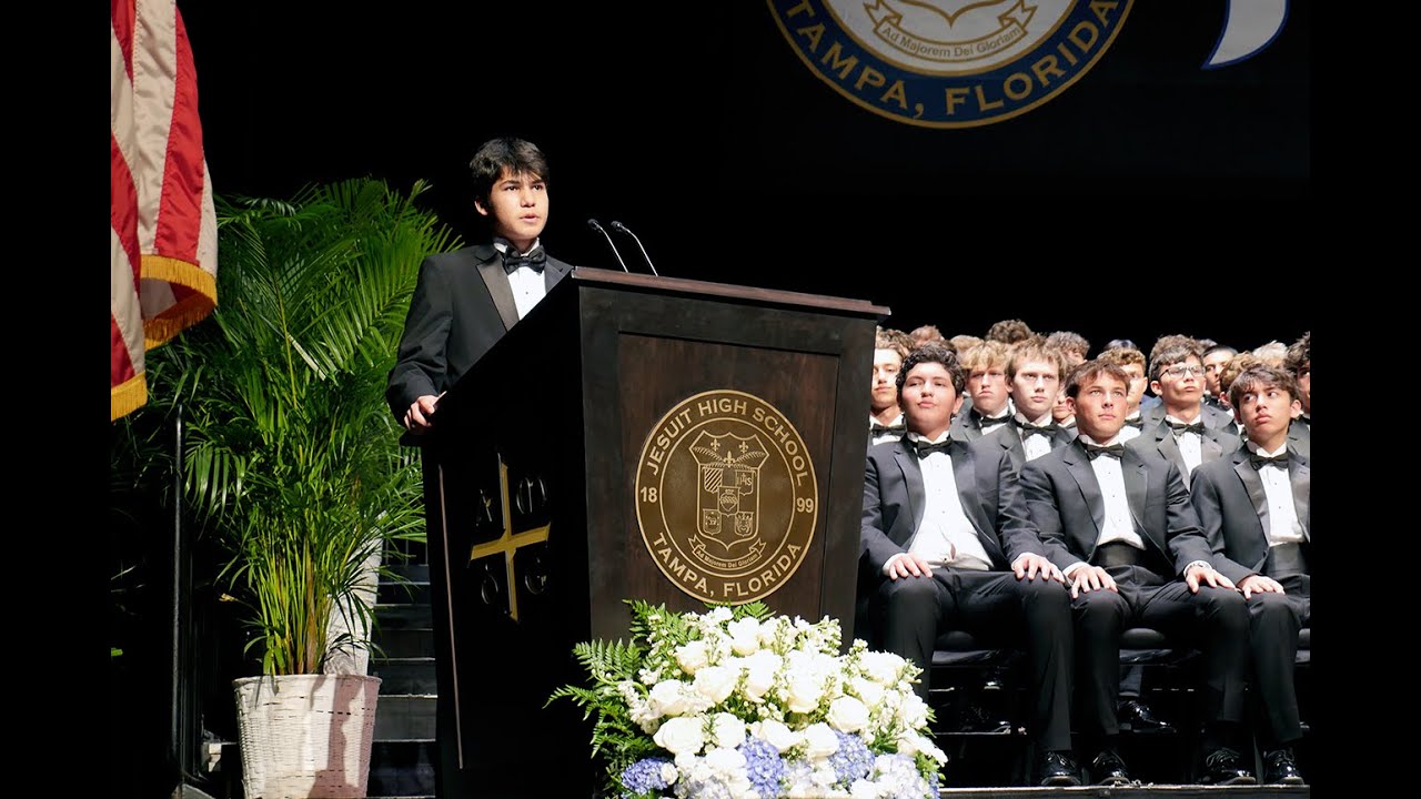 Jesuit High School of Tampa - Graduation 2025 - Valedictorian Landen ...