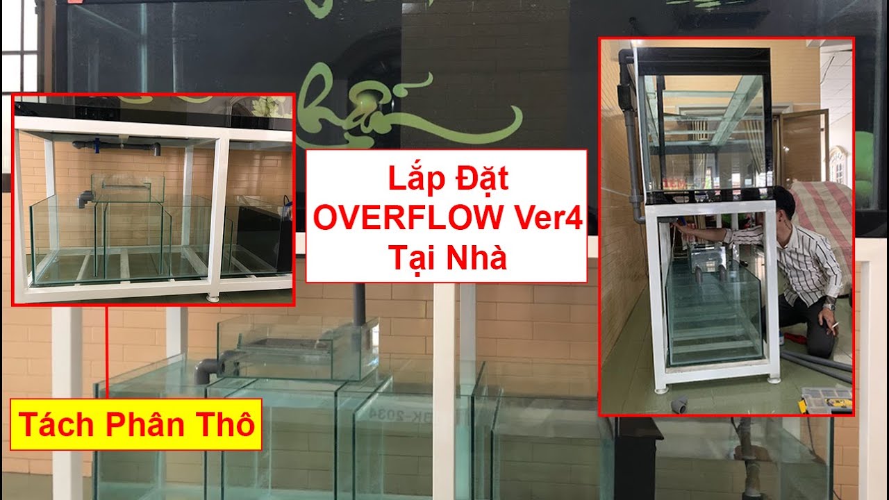 Lắp Đặt Overflow Hút Đáy - Mặt - Xả và Tách Phân Thô Tại Nhà Khách Hàng ...
