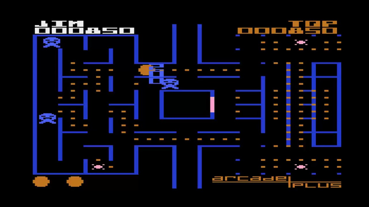 ATARI 8BIT XL XE 400 800 Ghost Hunter I 1 PACMAN CLONE PAC MAN 1981 ...