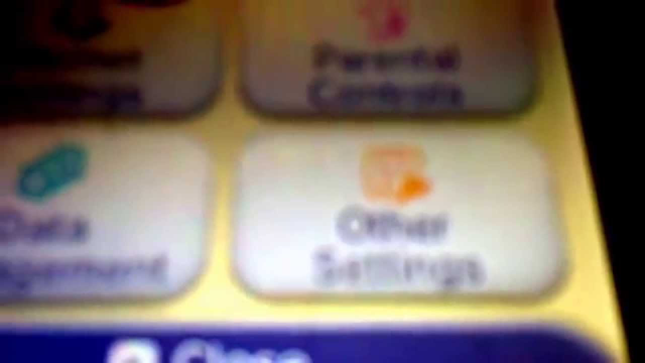How to change your background color in the 3Ds/3Ds XL - YouTube