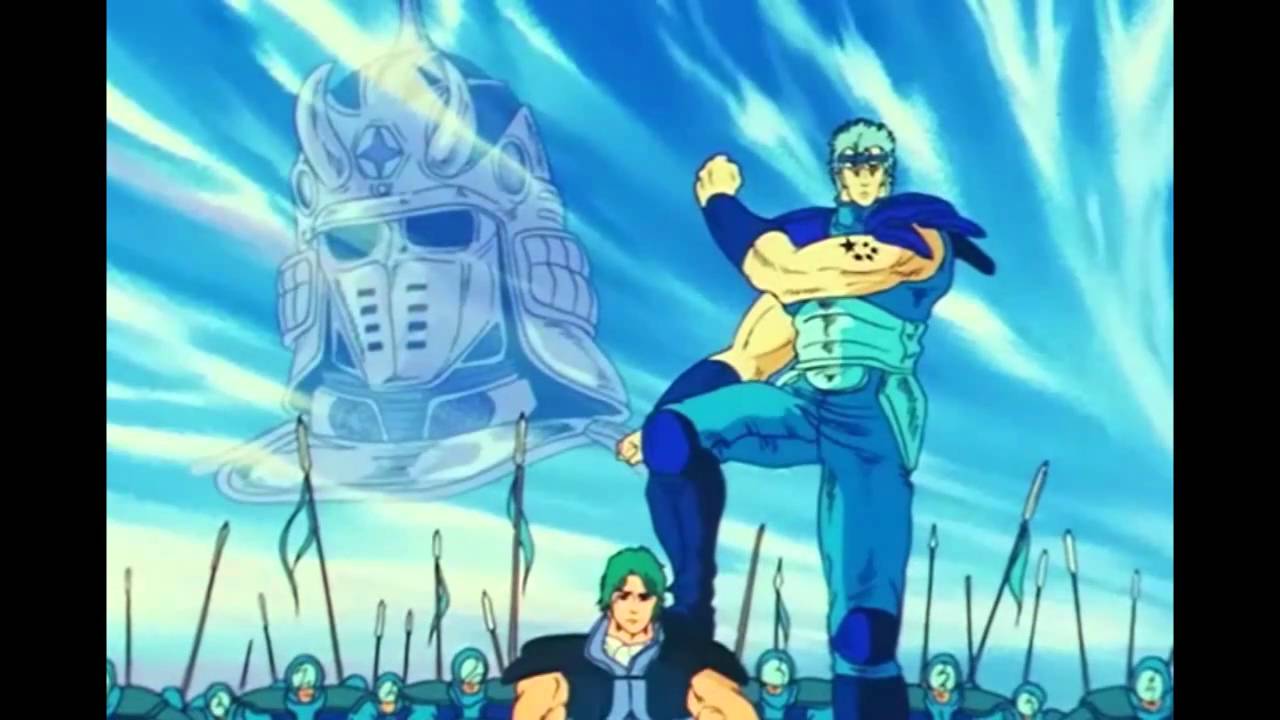 Raoh vs Hyuui - One Punch - YouTube